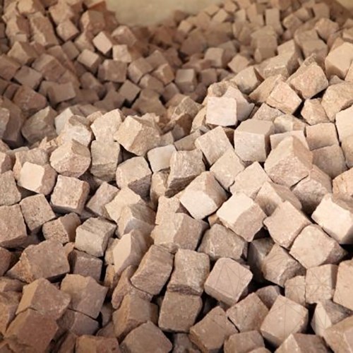 Pavé Andésite Cemento Grey Clivé 10 x 10 x 10 cm (1 tonne = 4-5 m2 ...